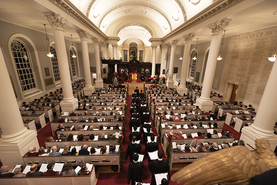 Harvard UChoir Collects Funds for Grants Committee | The Memorial Church